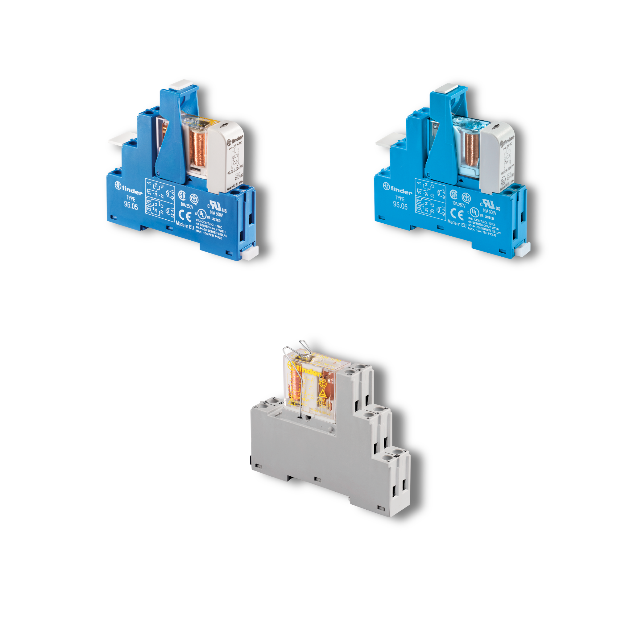 39 Series - MasterINTERFACE - Relay Interface Modules (EMR or SSR) 0,1 ...
